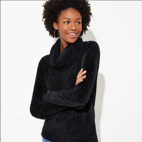 LOFT | Sweaters | Loft Chenille Cowl Neck Sweater | Poshmark